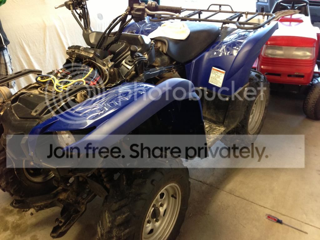 Just Finished Color Change!!! Pics inside | Yamaha Grizzly ATV Forum