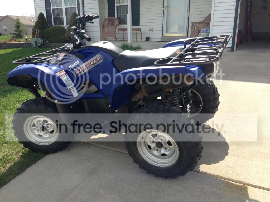 Just Finished Color Change!!! Pics inside | Yamaha Grizzly ATV Forum