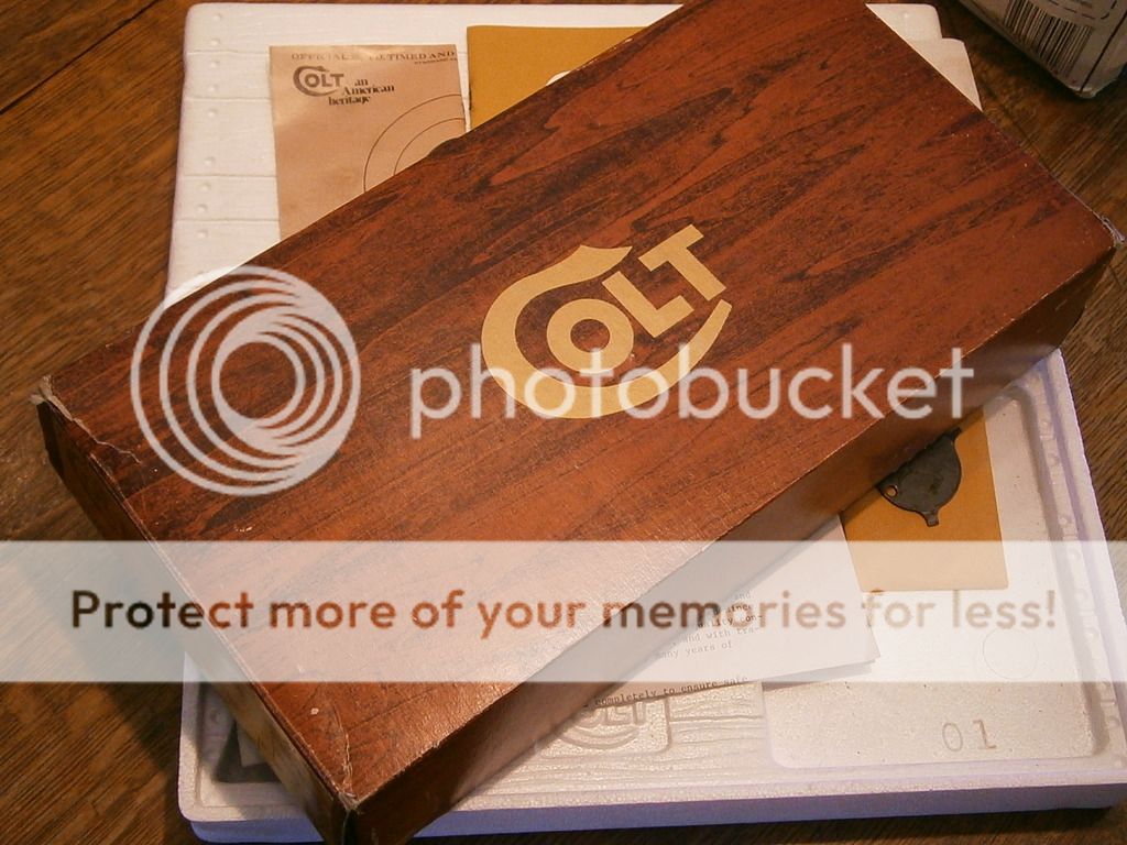 Colt Diamondback Box Value | Colt Forum